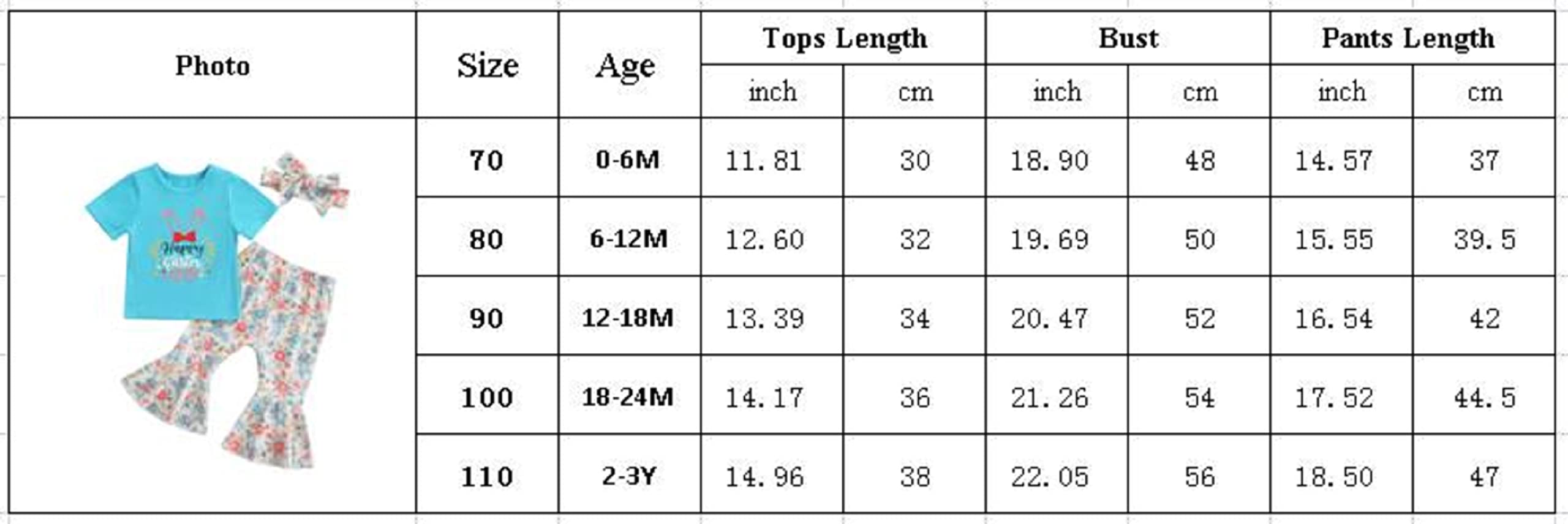 Kids Baby Girls Easter Outfits Carrot Print Ruffle Short Sleeve T-Shirt Tops with Flared Pants 2Pc Clothes Set (1#Light Orange, 4-5T)