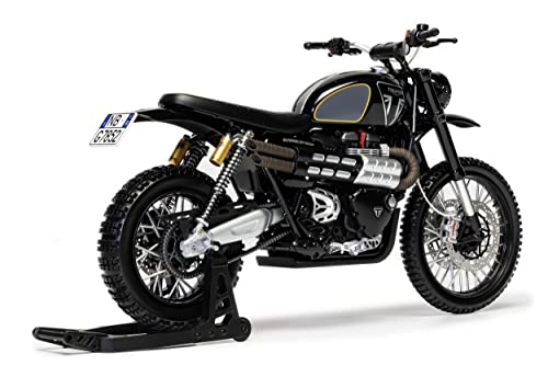 Corgi Diecast James Bond 'No Time to Die' Triumph Scrambler 1200 1:12 Motorcycle Display Model CC08401