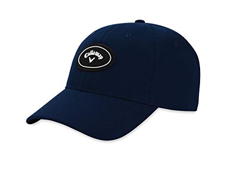 Callaway Golf Stretch Fitted Hat, Navy, Large/X-Large