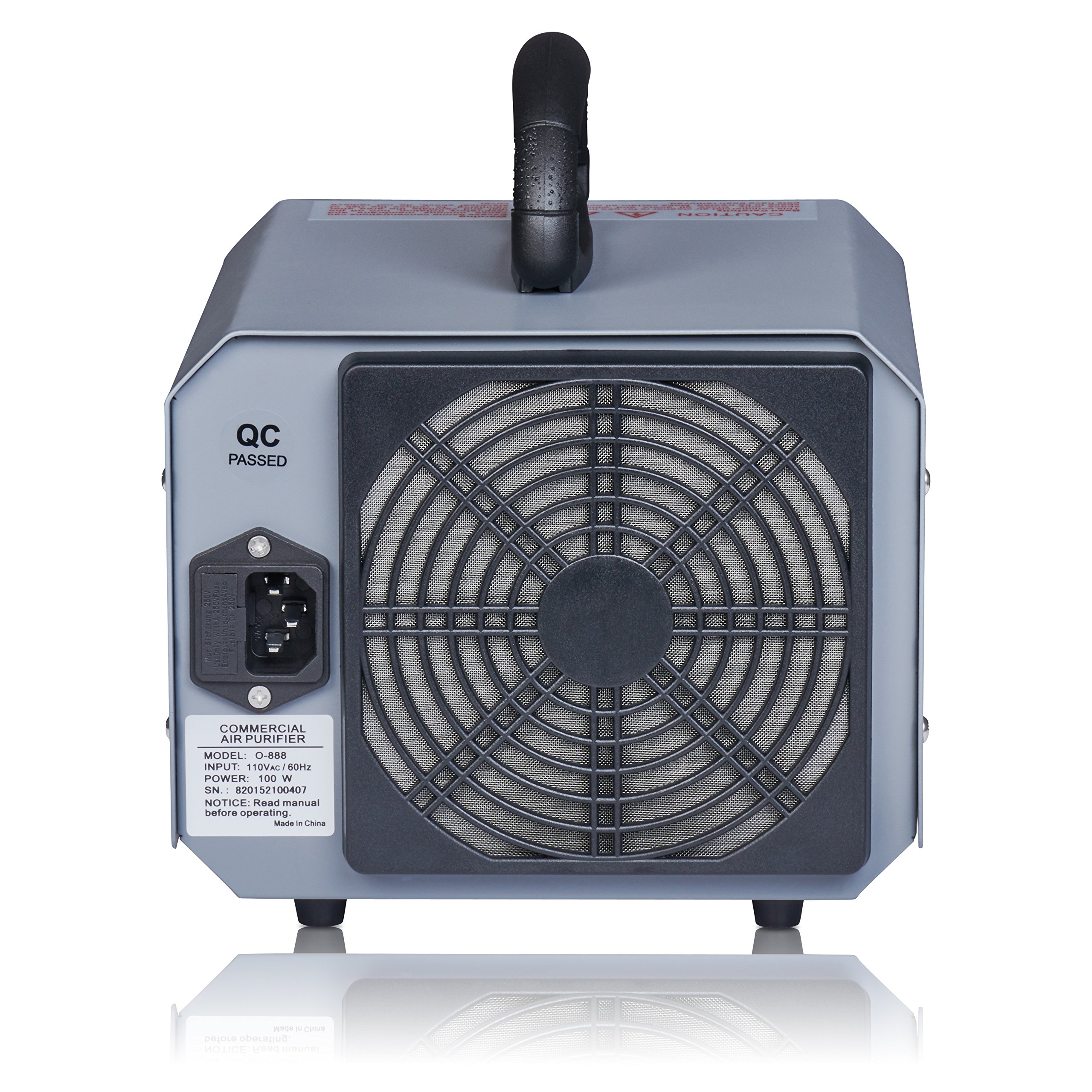 Enerzen O-888 Industrial Ozone Generator 70,000 mg/h - O3 Machine Air Ionizer Odor Remover Eliminator for Rooms, Smoke, Cars, and Pets