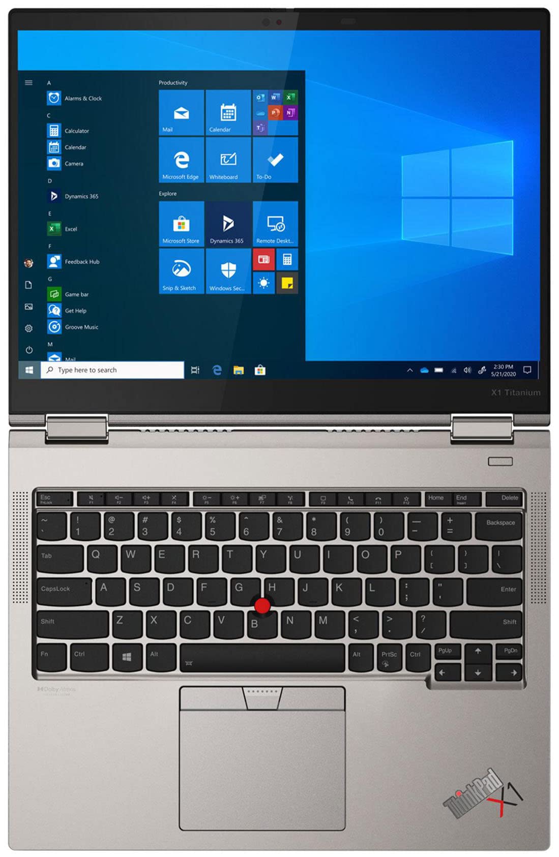 Lenovo ThinkPad X1 Titanium Yoga 13 Home & Business 2-in-1 Laptop (Intel i7-1160G7 4-Core, 16GB RAM, 1TB SSD, Intel Iris Xe, 13.5" 60Hz Touch Win 10 Pro) with MS 365 Personal, Hub