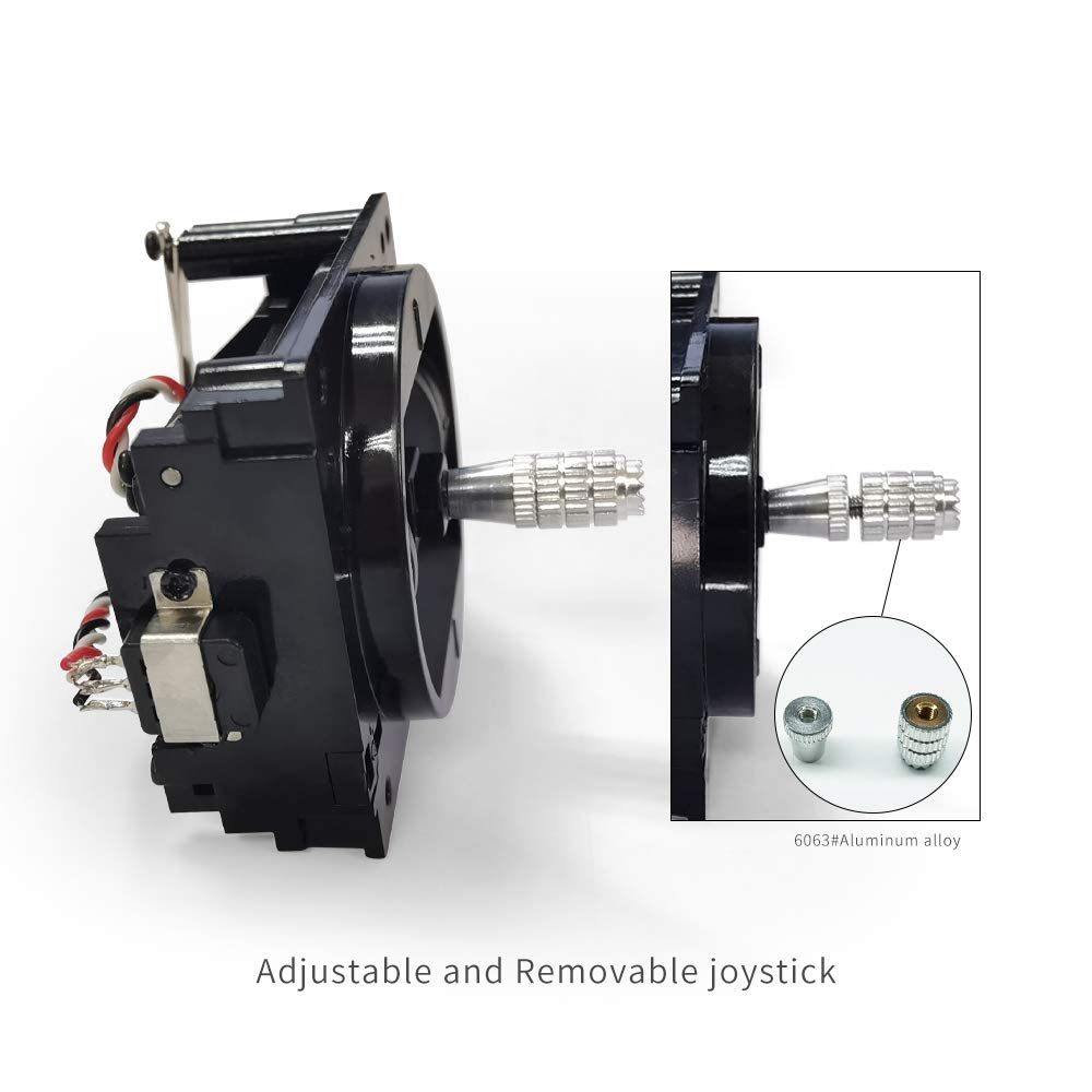 Radiolink RC Dual-Stick Transmitter Original Thumb Joystick Rocker Gimbals for AT9 AT9S AT9S Pro AT10 AT10 II Replacement Accelerator (for Throttle)