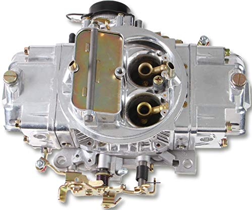 NEW HOLLEY 650 CFM DOUBLE PUMPER CARBURETOR,SHINY ALUMINUM,MODEL 4150,ELECTRIC CHOKE,MECHANICAL SECONDARIES,COMPATIBLE WITH GASOLINE