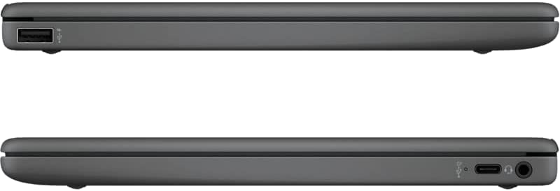 HP Chromebook 11a-ne0013dx 11.6 inch MediaTek MT8183 4GB 64GB eMMC Google Chrome OS Installed, Lightweight and Thin Traditional Laptop Notebook PC, USB-C, Camera, Bluetooth, Wifi, Ash Gray (Renewed)