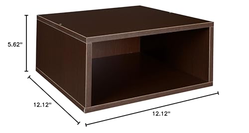 Niche Cubo Half Size Stackable Storage Organizer Cube- Truffle