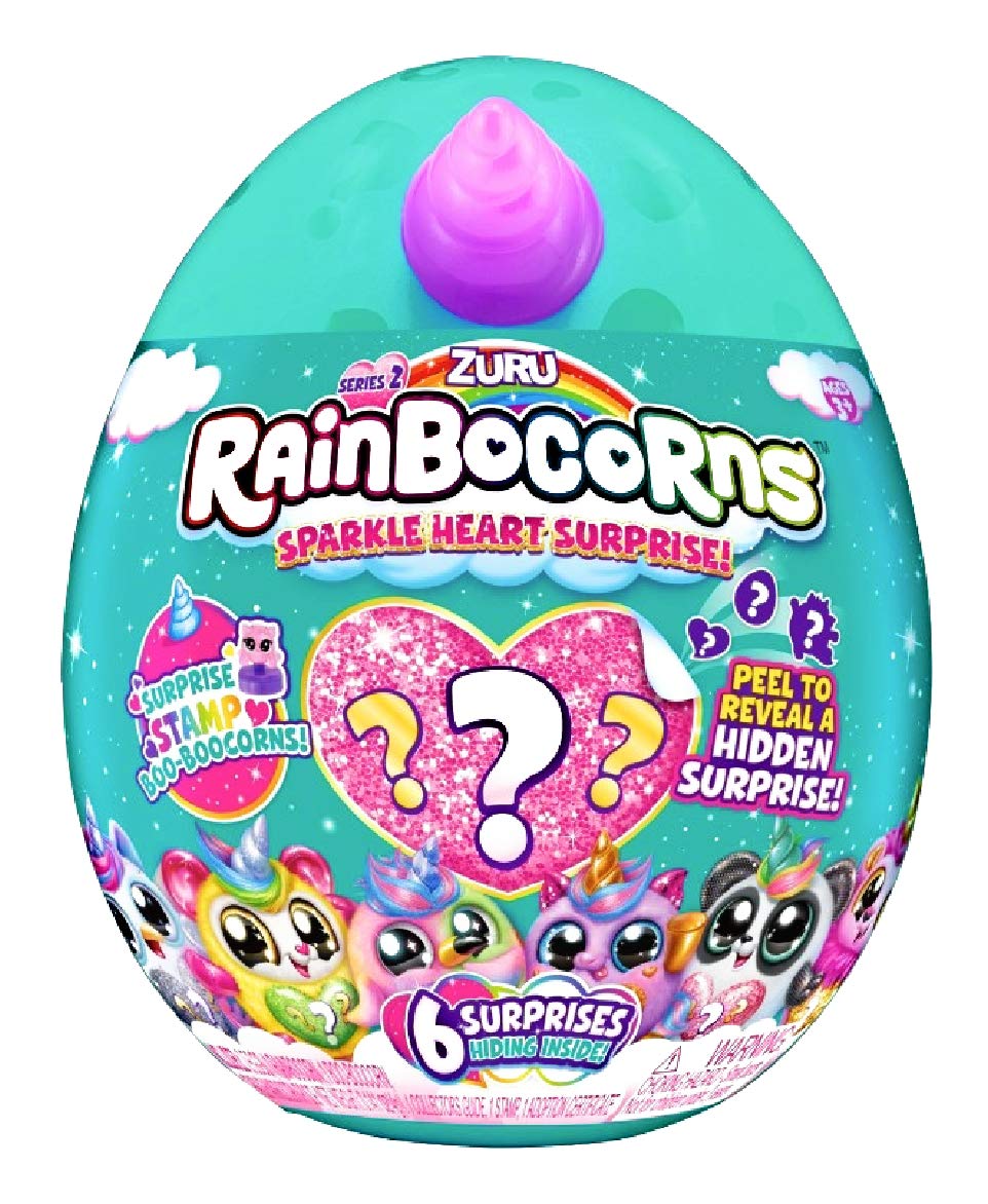 Rainbocorns - Plush Sparkle Heart Surprise Series 2 - Owl