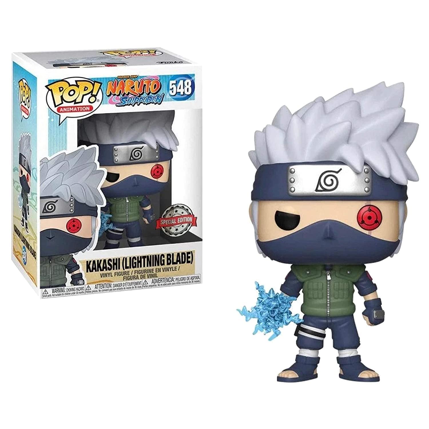 Naruto Shippuden - Kakashi (Lightning Blade) POP Figure #548 Special Edition Exclusive