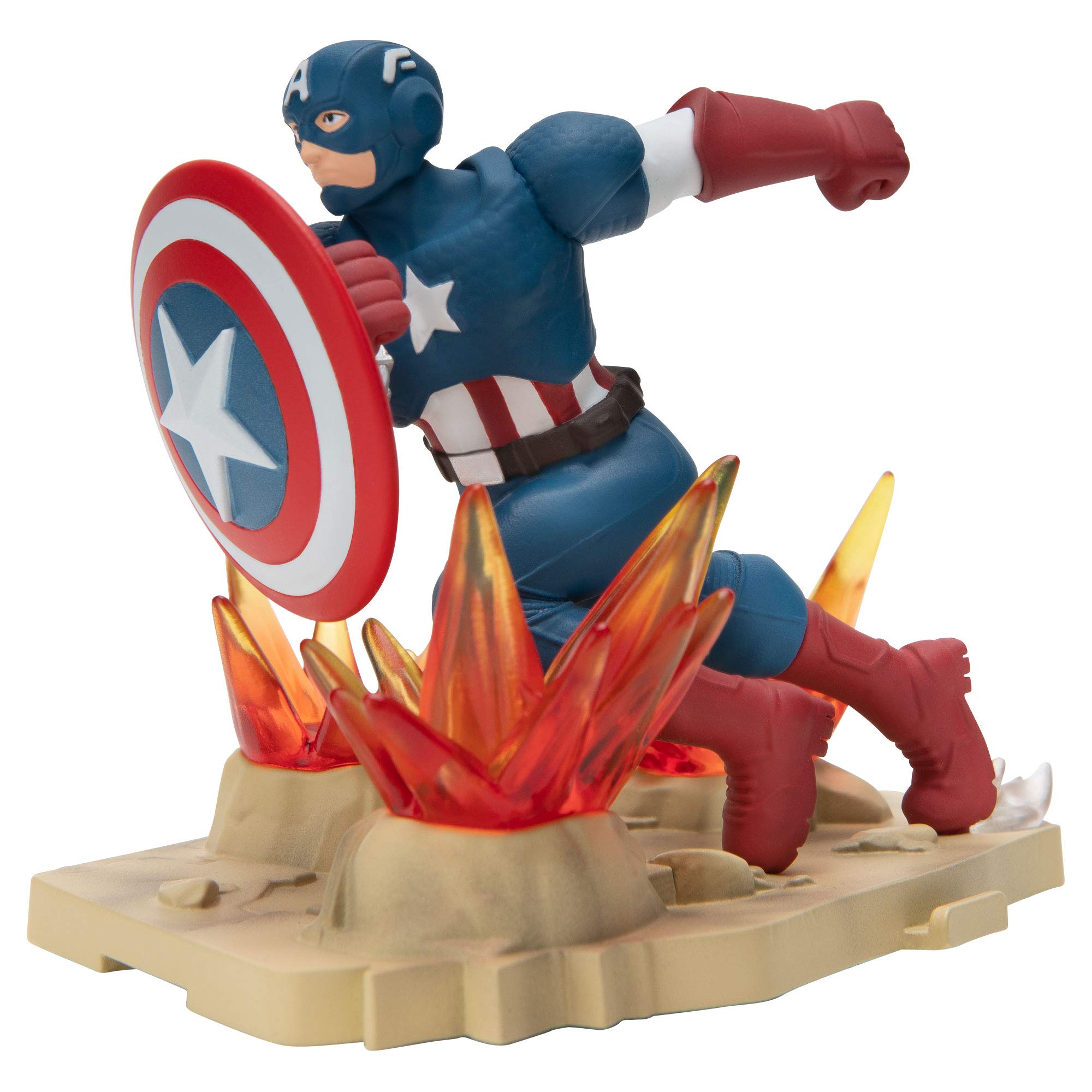 Zoteki Avengers Series 1-4” Captain America Collectible - Inspired by ‘Infinity’ - Collect Them All: Fan Favorite Characters Iron Man, Thor, Hulk, Captain Marvel, Thanos, Mystery Chase Variant