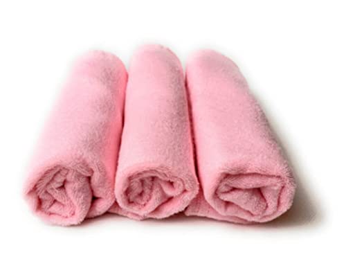 Invigor Bamboo Washcloths The First True Therapeutic - Washcloth Set of 3 - Double Sided Washcloths Sets - Made in USA Bamboo Washcloths for Face