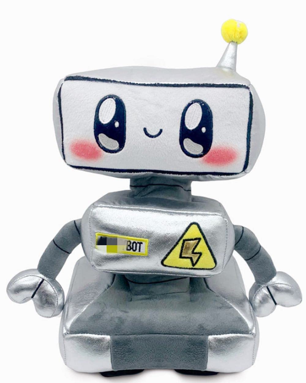 YAUYUOO 15.7inch，Robot Plush Foxy and Boxy Plush Toy, Plush Toy Box (Black)!