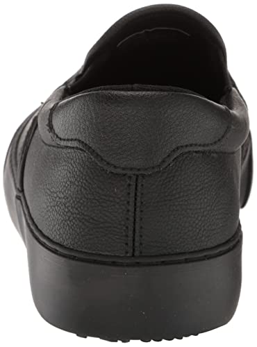 Lugz Women's Clipper Slip-Resistant Work Shoe Food Service, Black, 7