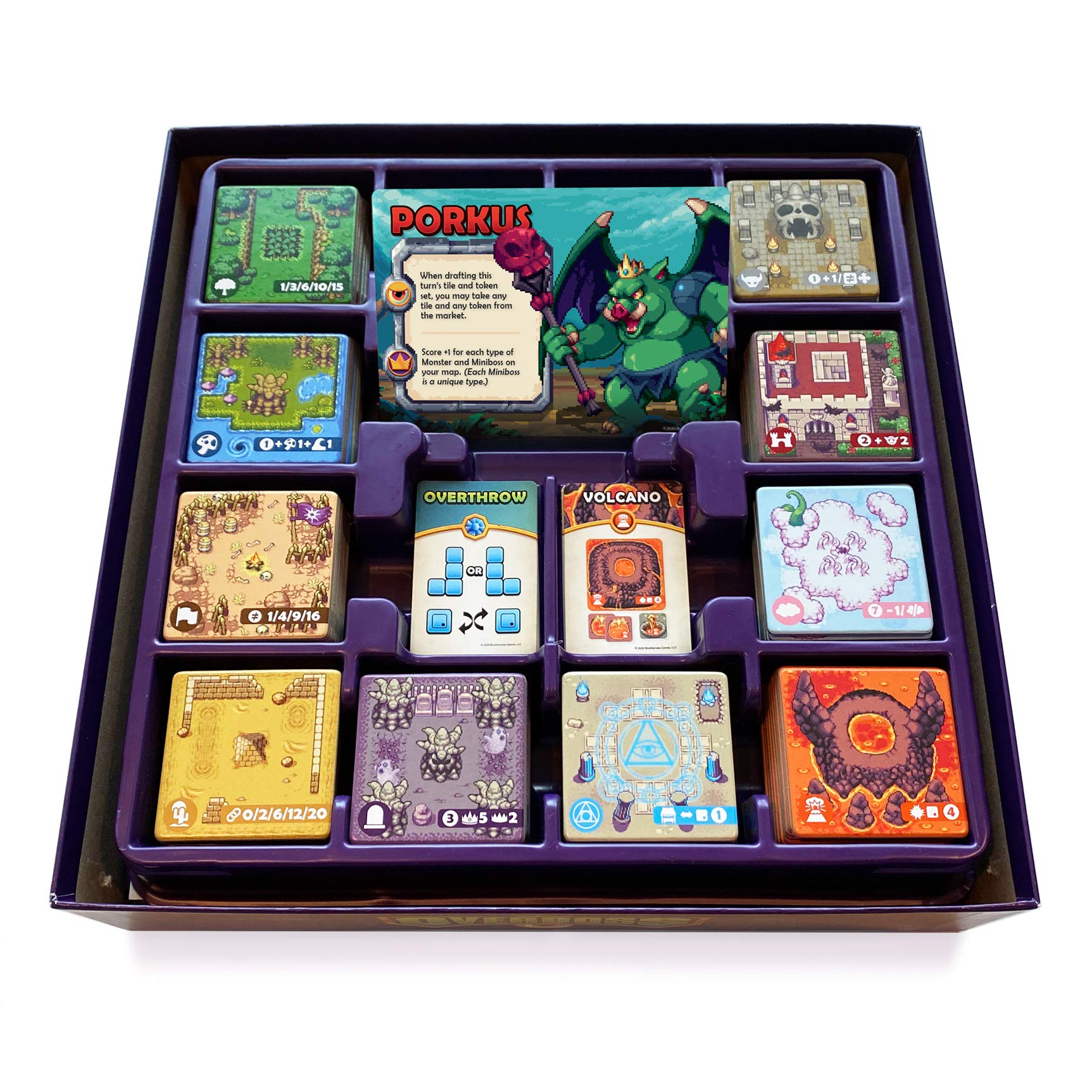 Brotherwise Games Overboss: A Boss Monster Adventure, Purple Medium