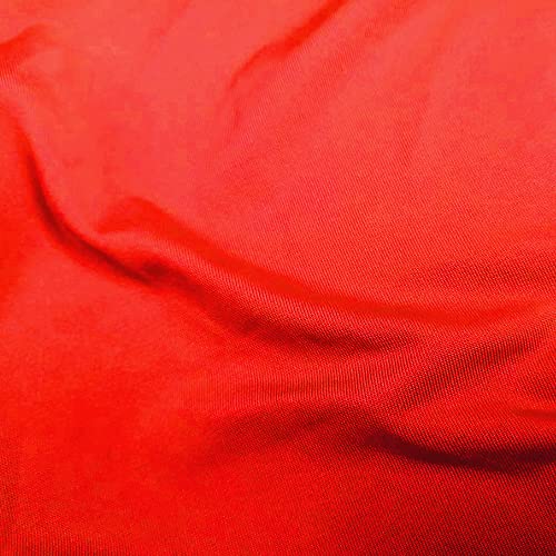 Gowinex 2 Pack Red 32x42 inches Cocktail Highboy Spandex Fitted Stretch Tablecloth Table Cover Wedding Event Party