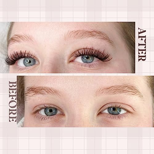 Brown DIY Lash Extension Lash Clusters Wispy Eyelash Extensions Natural Look Individual Lashes CC Curl 10-16MM False Lashes by Newcally