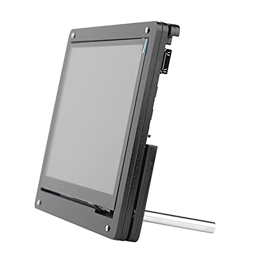 Cryfokt High Sensitivity Plus Screen Case, Shell Case Screen, for Raspberry Pi Support (Metal Bracket Shell + 7-inch Display)