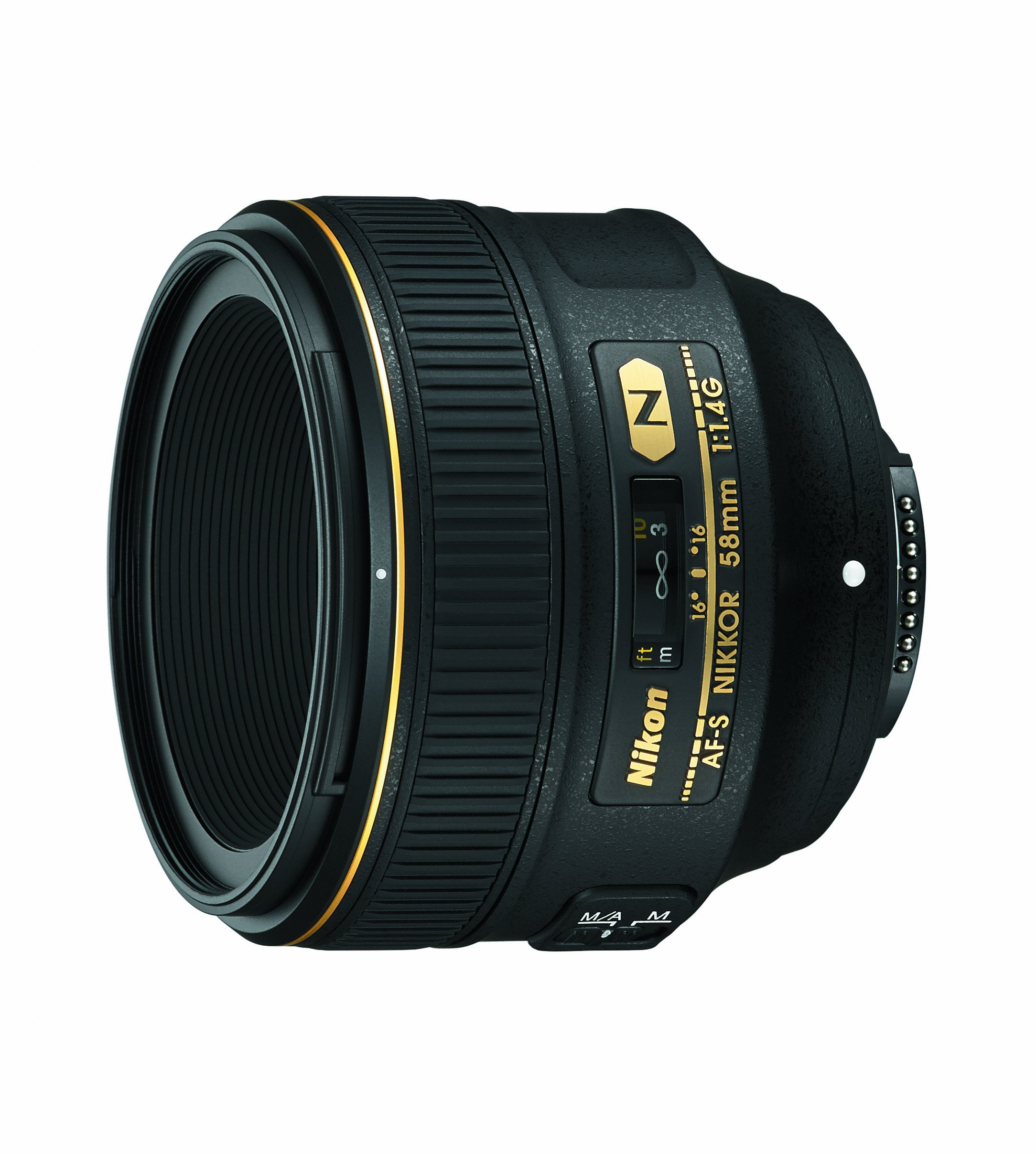 Nikon AF-S FX NIKKOR 58mm f/1.4G Lens for Nikon DSLR Cameras (Renewed)