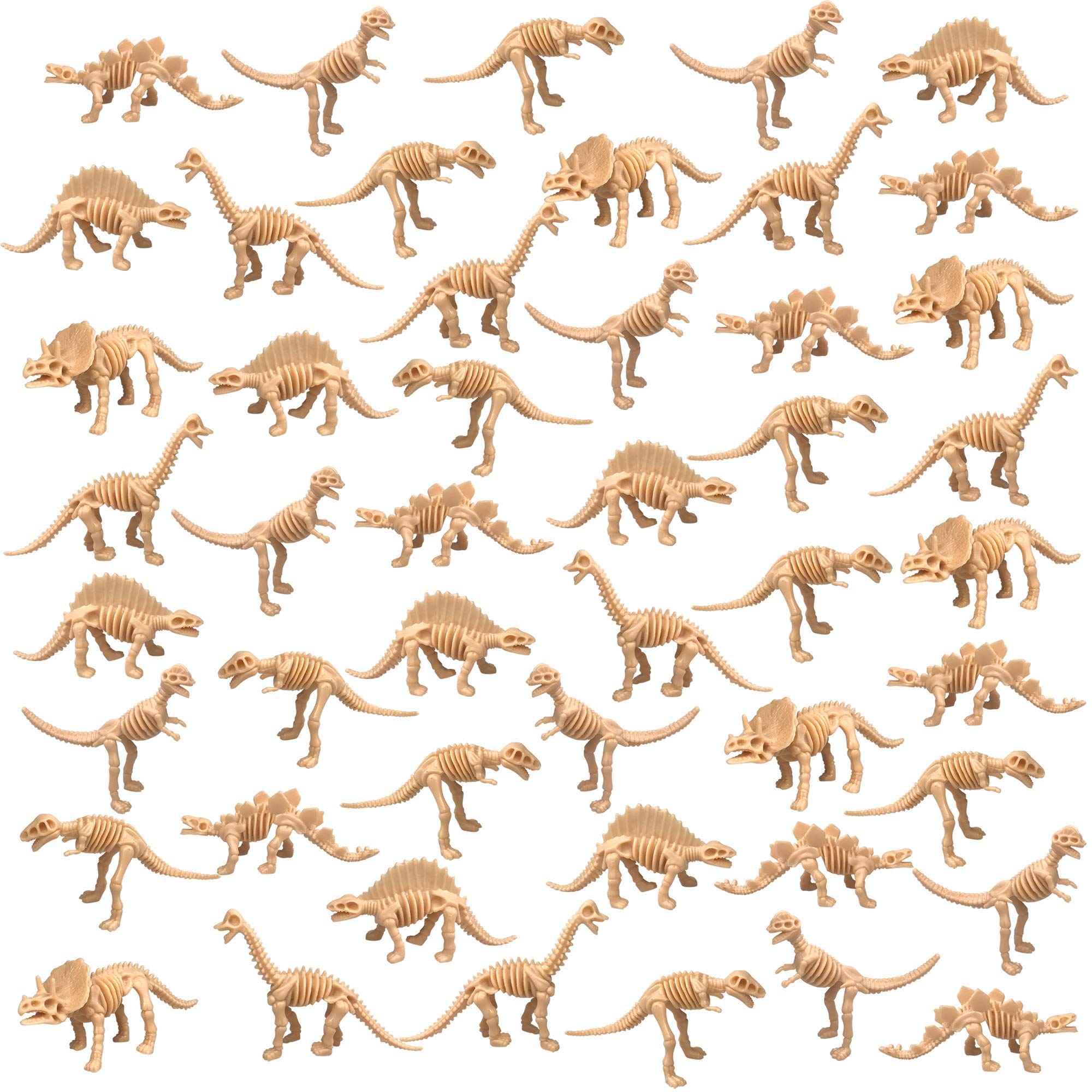 PPXMEEUDC 48PCS Dinosaur Fossil Skeleton Dinosaur Skeleton Toys Dino Sand Dig Party Favor Decorations