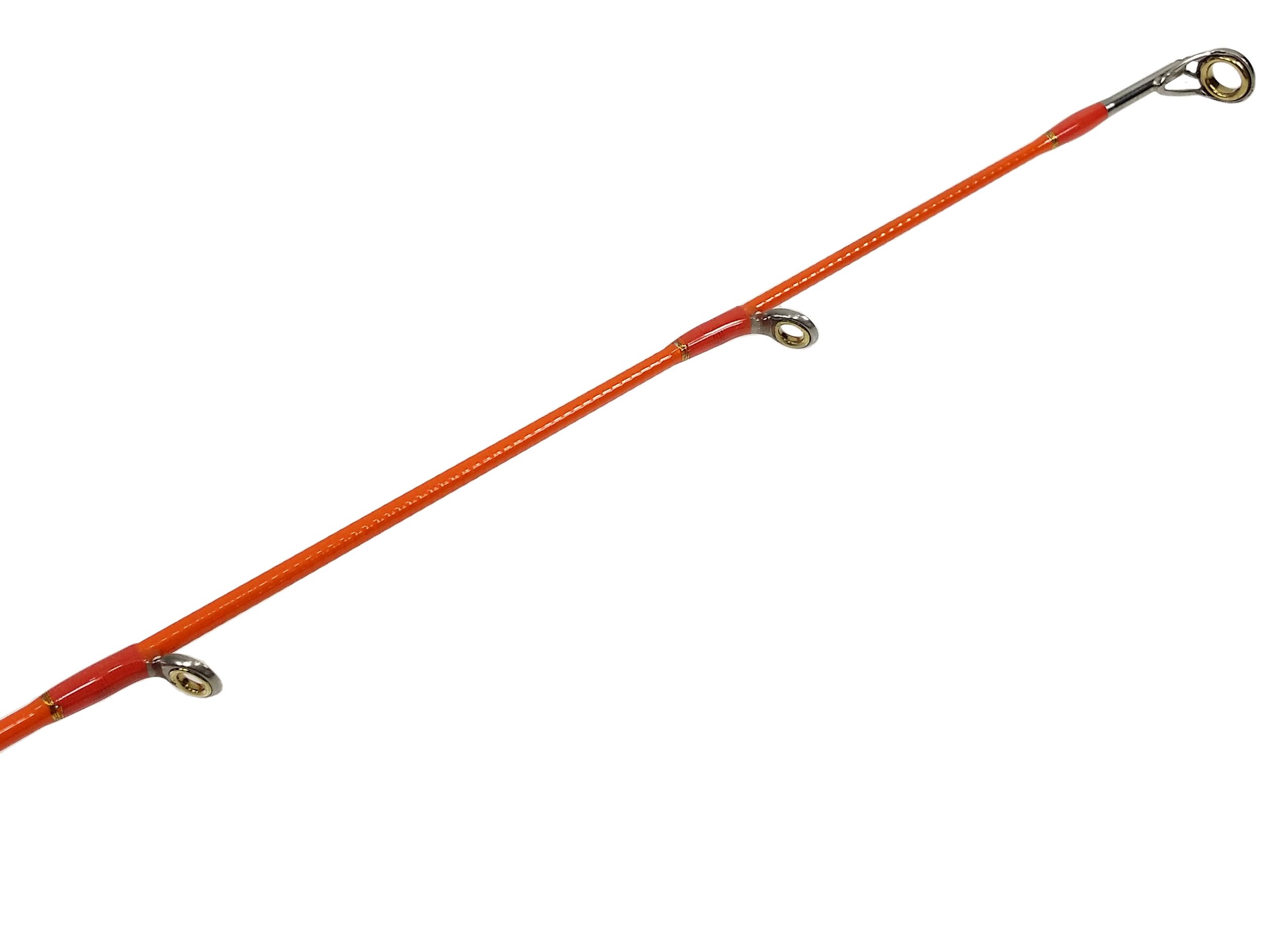 Carrot Stix Spinning PRO Wild Wild Orange Fishing Rod (6' 7" Medium Heavy)