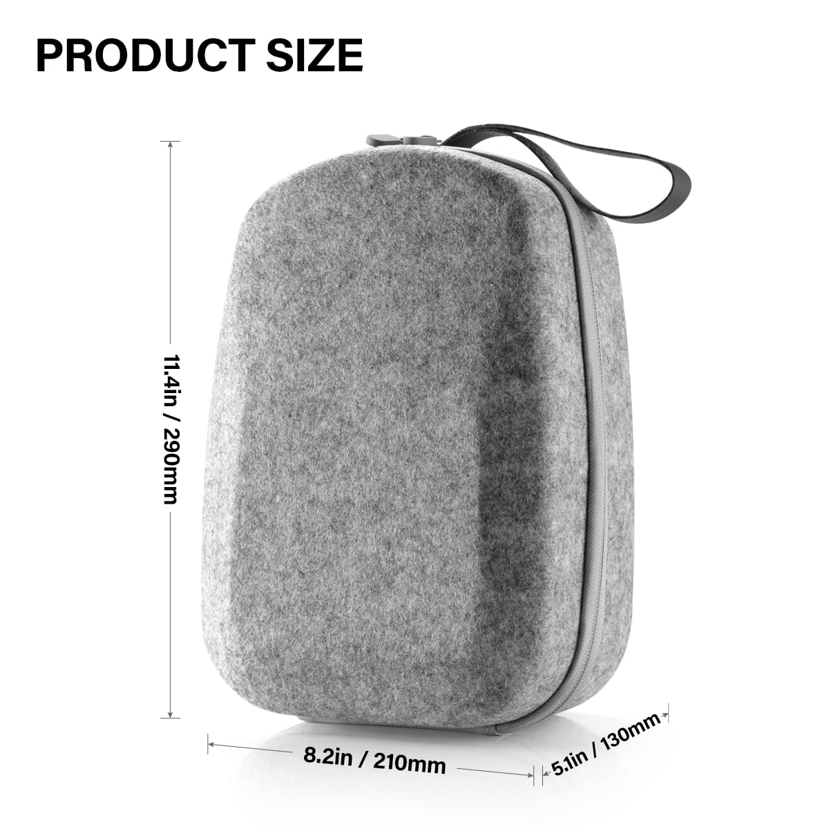 Carrying Case for Oculus Quest 2 - Lightweight & Portable Protection Hard Travel Case for Quest 2 VR Gaming Headset, Touch Controller and Official Elite Strap