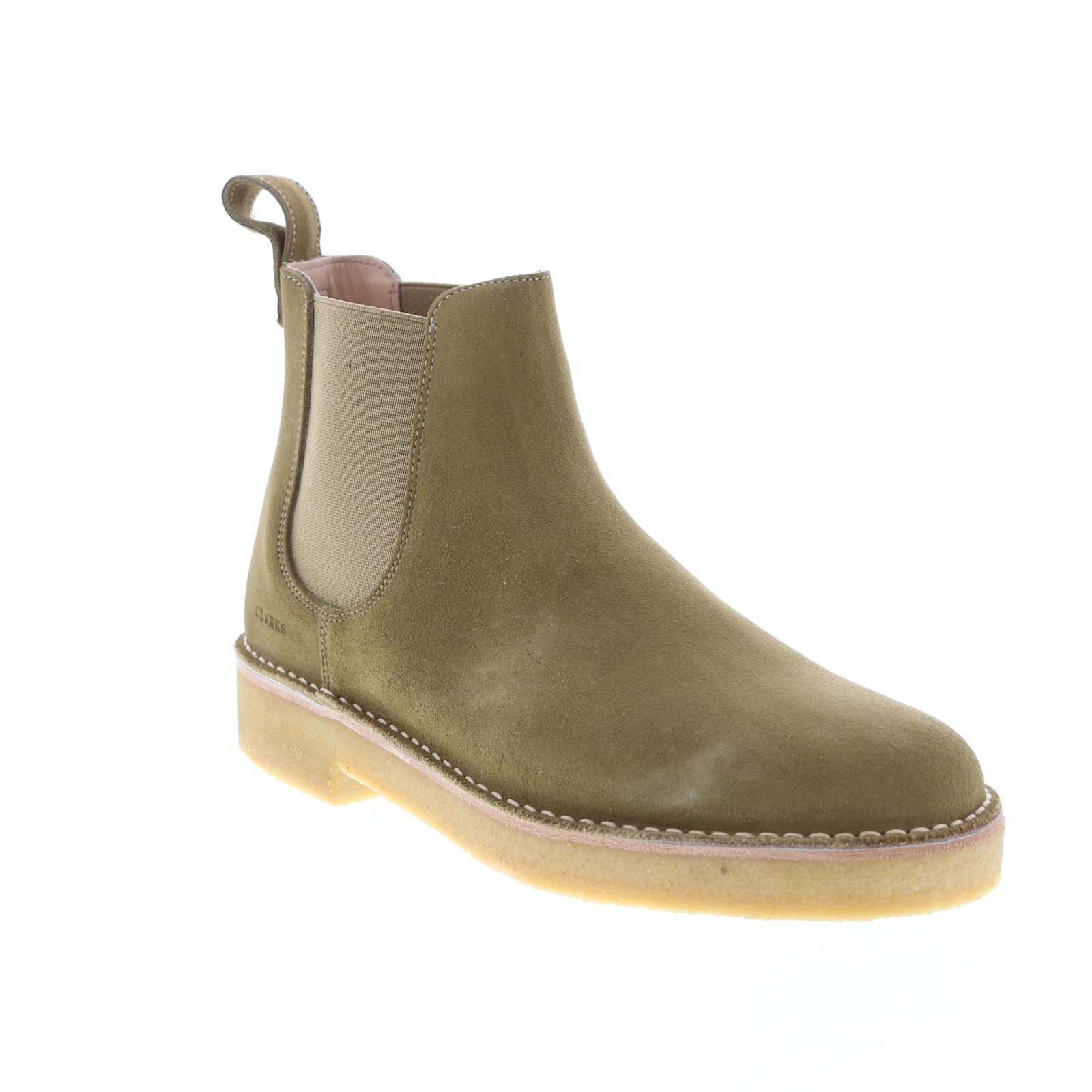 Clarks Mens Desert Chelsea 2 Green Chelsea Boots Boots 10