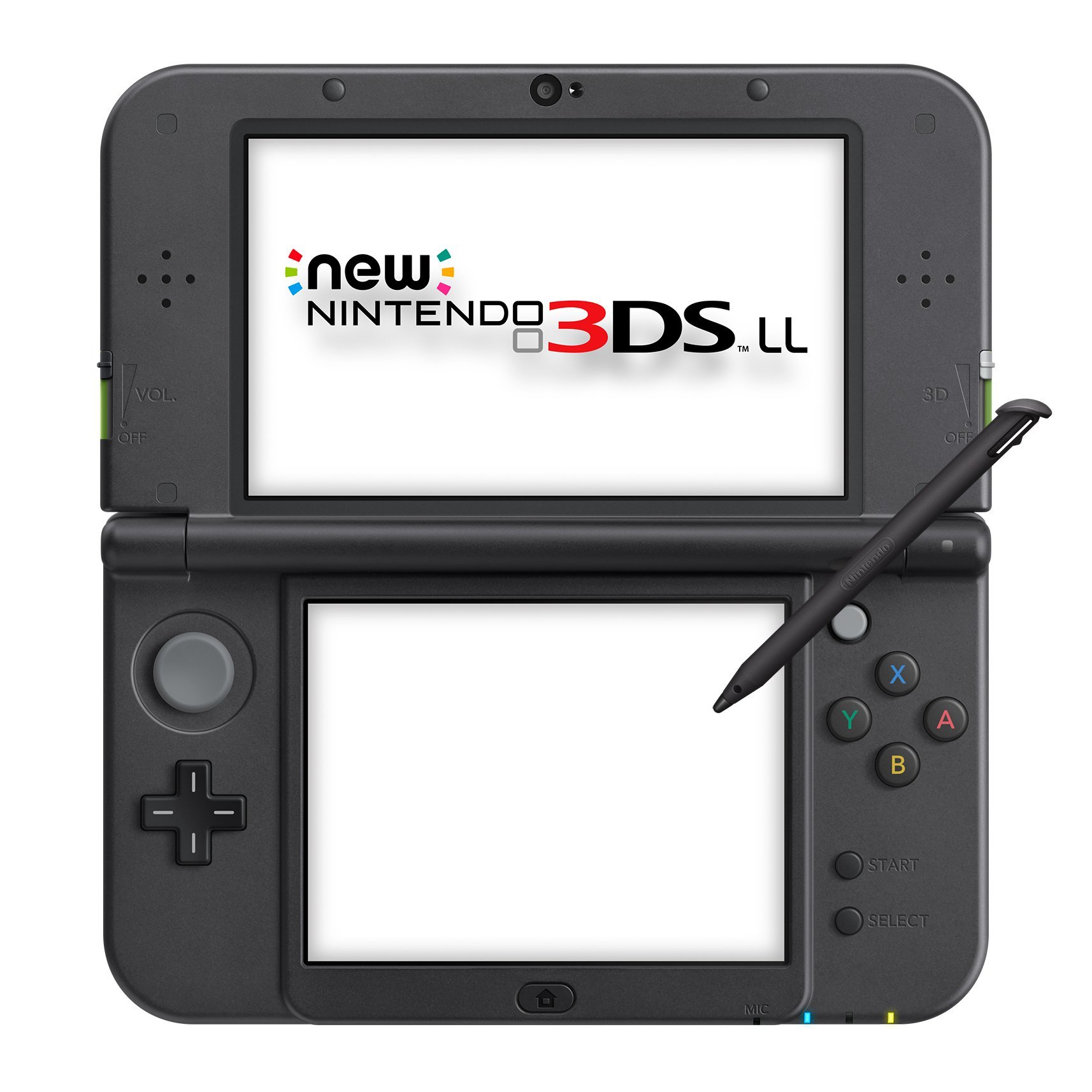 Newニンテンドー3DS LL ライム×ブラック