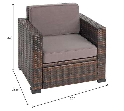 Excellerations Outdoor Wicker Chair, Chair for Children