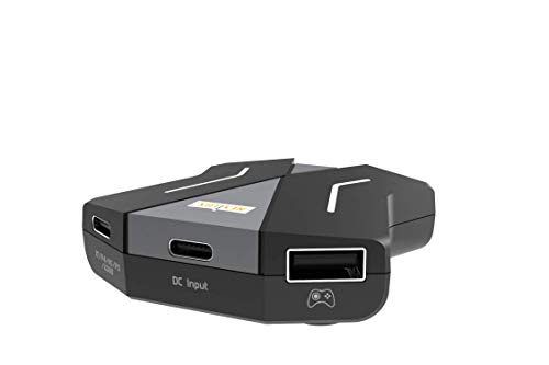 NEXiLUX Mouse Keyboard Converter for Playstation 4 / Xbox One/Switch / PS3 / Xbox 360 - Silver Edition (NXL-95223)