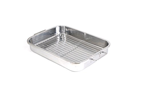 ExcelSteel 592 Roasting Pan, Stainless