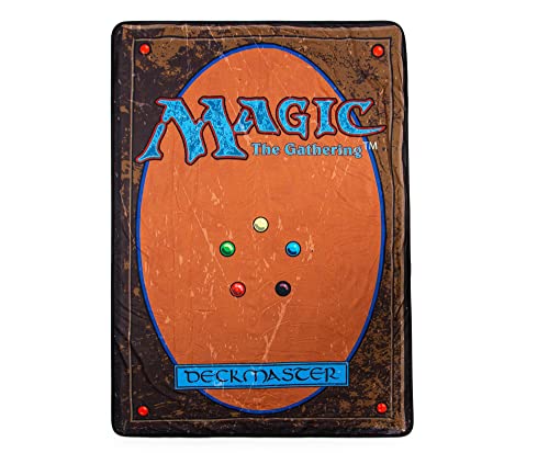 Magic: The Gathering Fleece Throw Blanket | Plush Soft Polyester Cover For Sofa and Bed, Cozy Home Decor, Luxury Room Essential | Tabletop Gamer Gifts For Adults, Teens | 45 x 64 Inches