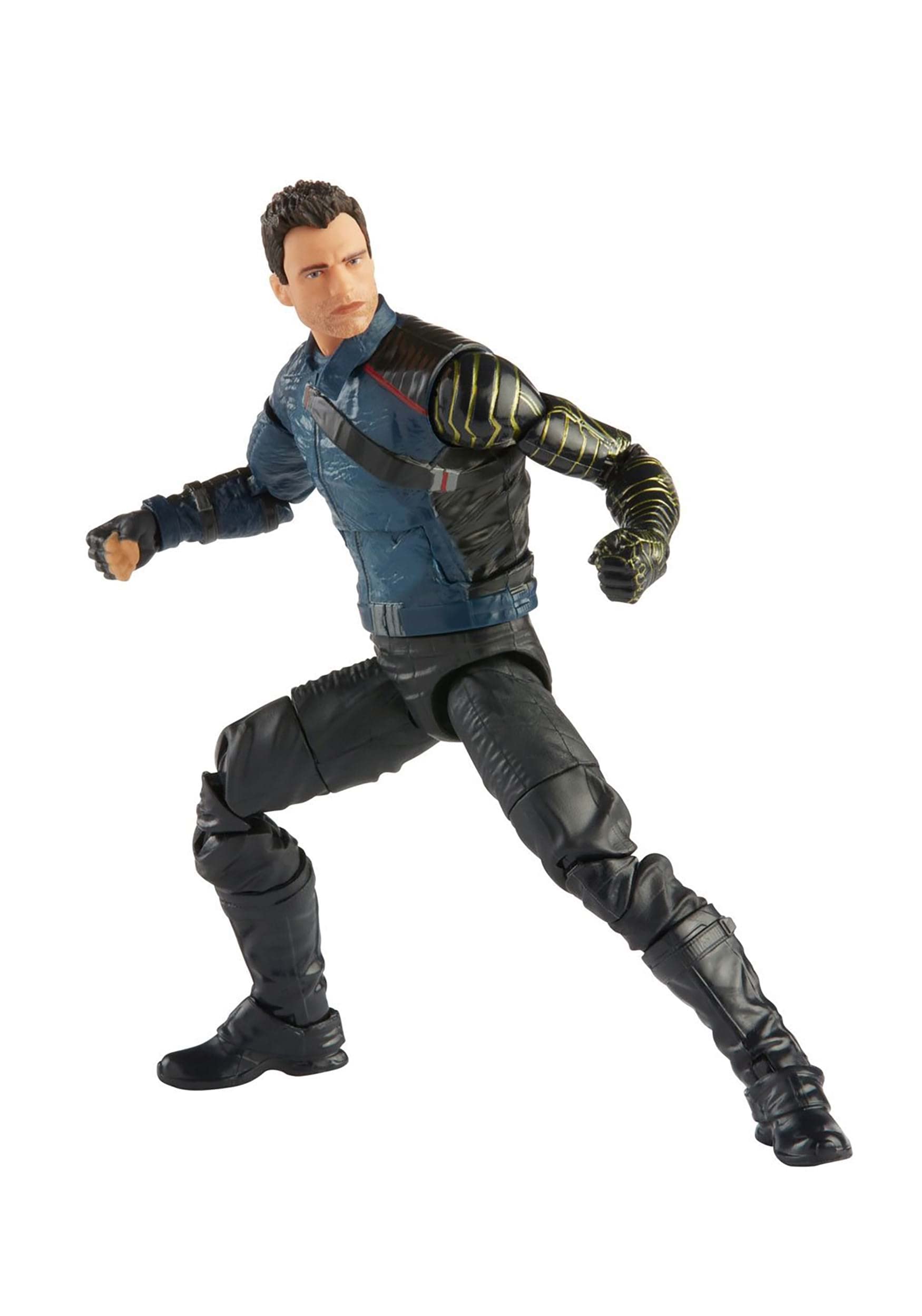 Marvel Legends Series Avengers 6-inch Action Figure Toy Winter Soldier, Premium Design and 2 Accessories, for Kids Age 4 and Up