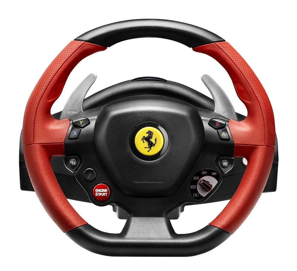 Thrustmaster Ferrari 458 Spider Racing Wheel (Xbox Series X/S & One) and F1 2019 Anniversary Edition (Xbox One)