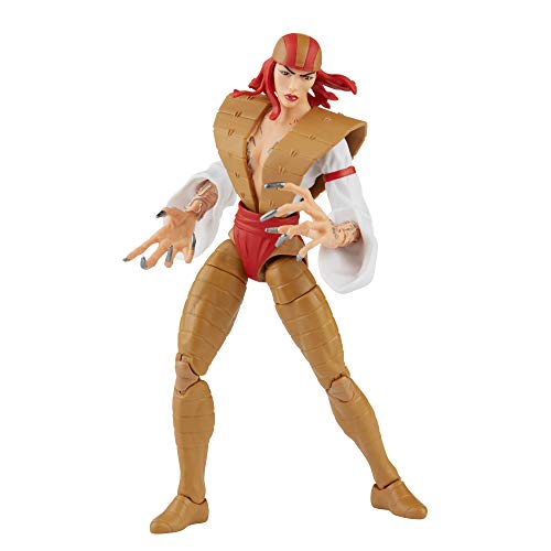 Marvel Legends Series 6-inch Collectible Lady Deathstrike Action Figure, Includes 1 Build-A-Figure Part(s), Premium Design