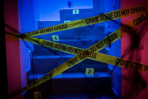 Crime Scene Do Not Cross Barricade Tape 3 X 100 • Bright Yellow with a Bold Black Print • 3 in. Wide for Maximum Readability • Tear Resistant