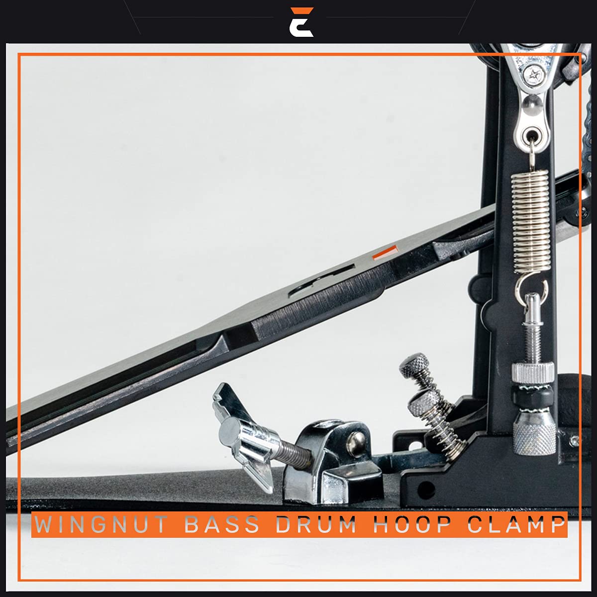 Premium Double Bass Drum Pedal, Edge Hardware Design (EHWD) PE1D