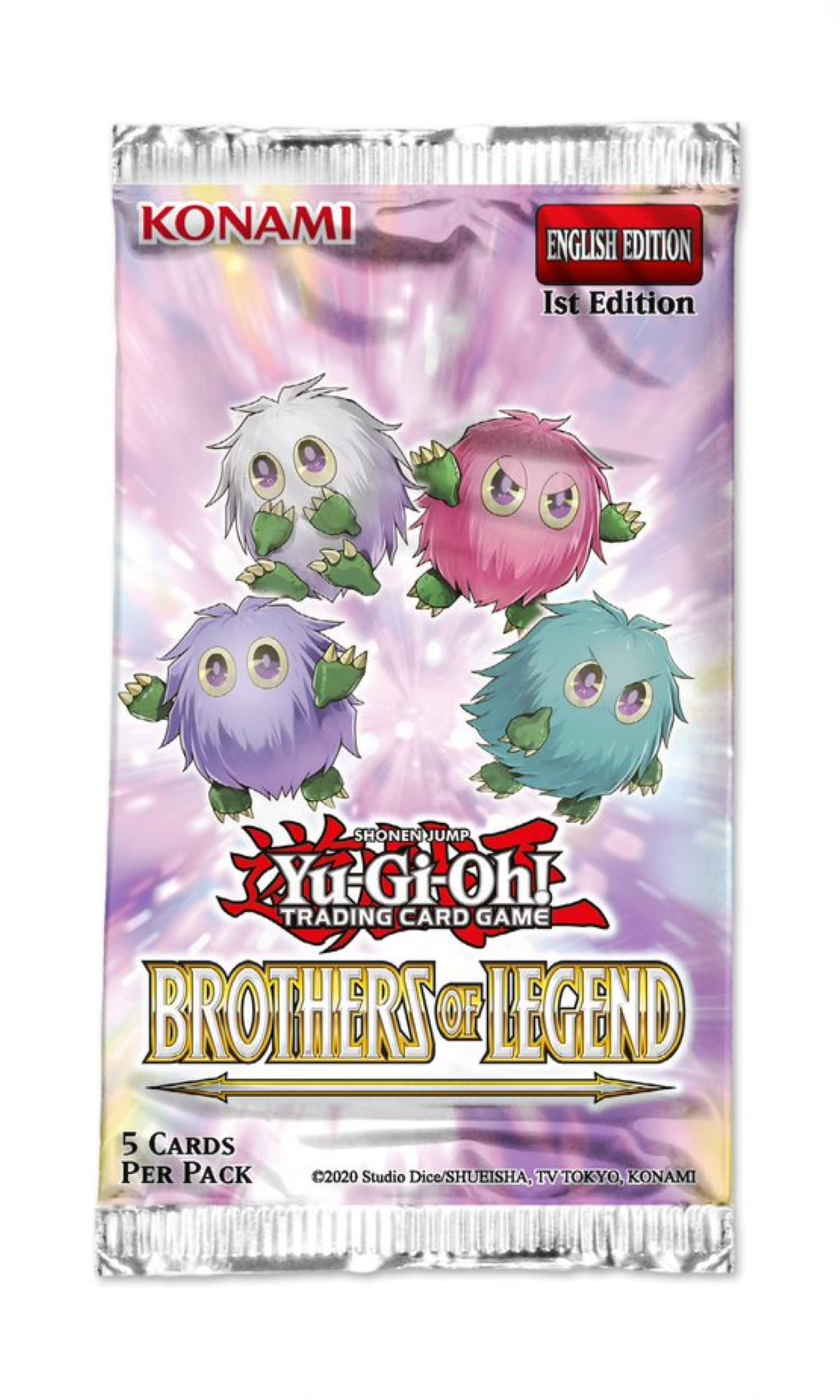 Yu-Gi-Oh! Trading Cards Brothers of Legend Blister, Multicolor