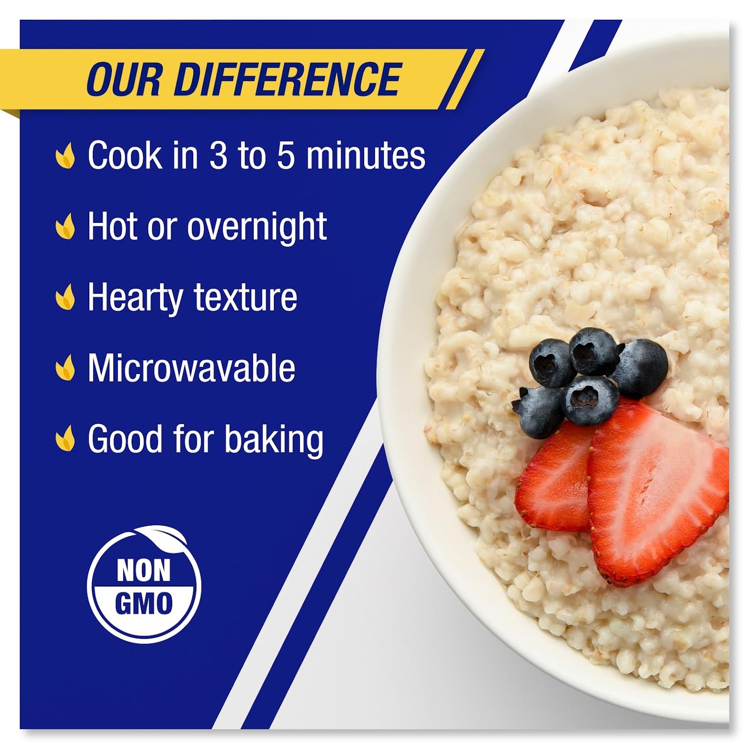 Coach's Oats Whole Grain Oatmeal, 3 Pound
