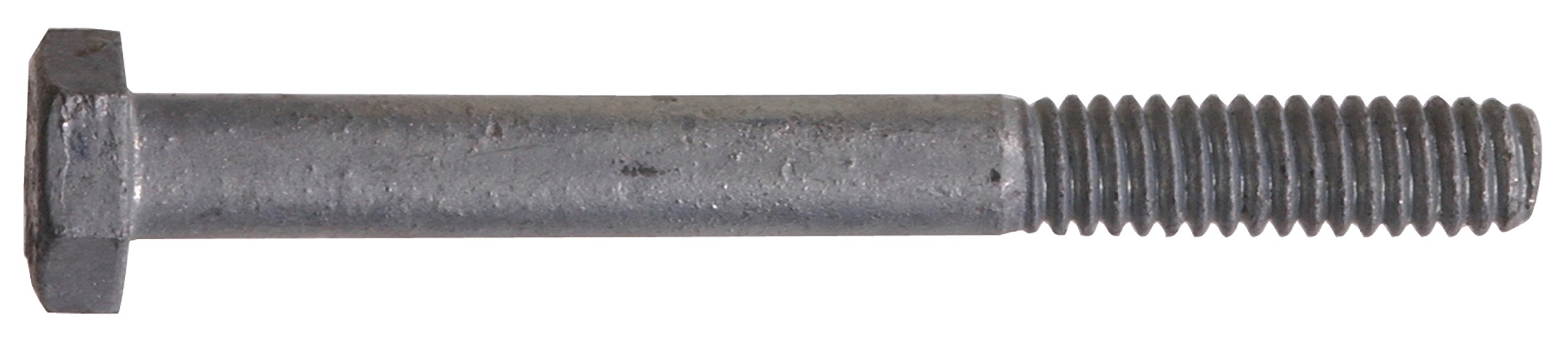 The Hillman Group 811593 Hot Dipped Galvanized Hex Bolt, 3/8-Inch x 5-Inch, 50-Pack, 5 inches, No Color