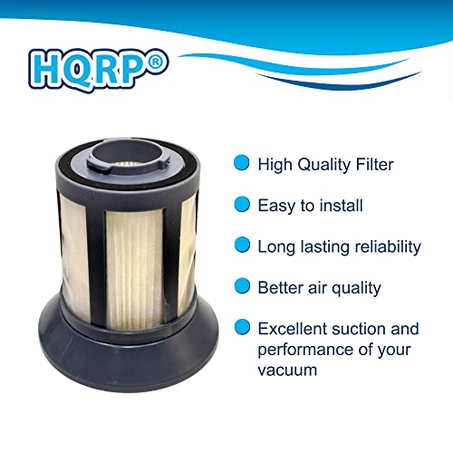 HQRP 2-Pack Dirt Cup Filter Assembly compatible with Bissell 6489, 64892, 64894 Bagless Canister Vacuum Cleaner, parts 203-1772 and 203-1532 Replacement