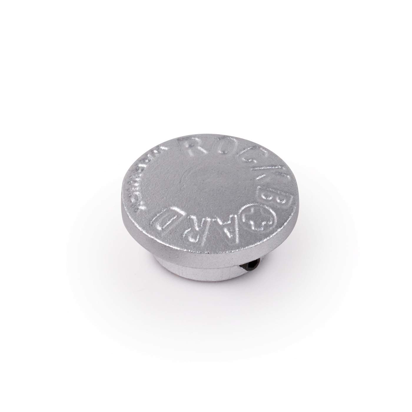 RockBoard Footswitch Topper StomPete, Silver, 3 pcs.