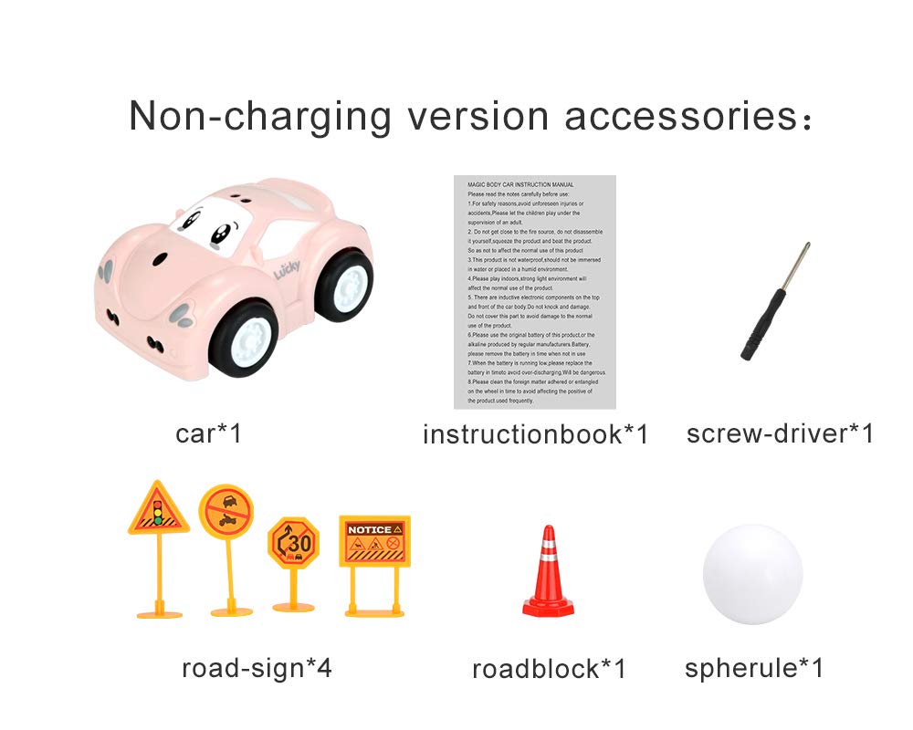 XINGXING Children Magic Hands Control Intelligent Induction Music Follow The Car, Intelligence Development Emotional Hands-On Brain Car Toys, Kids Toys Age 3+