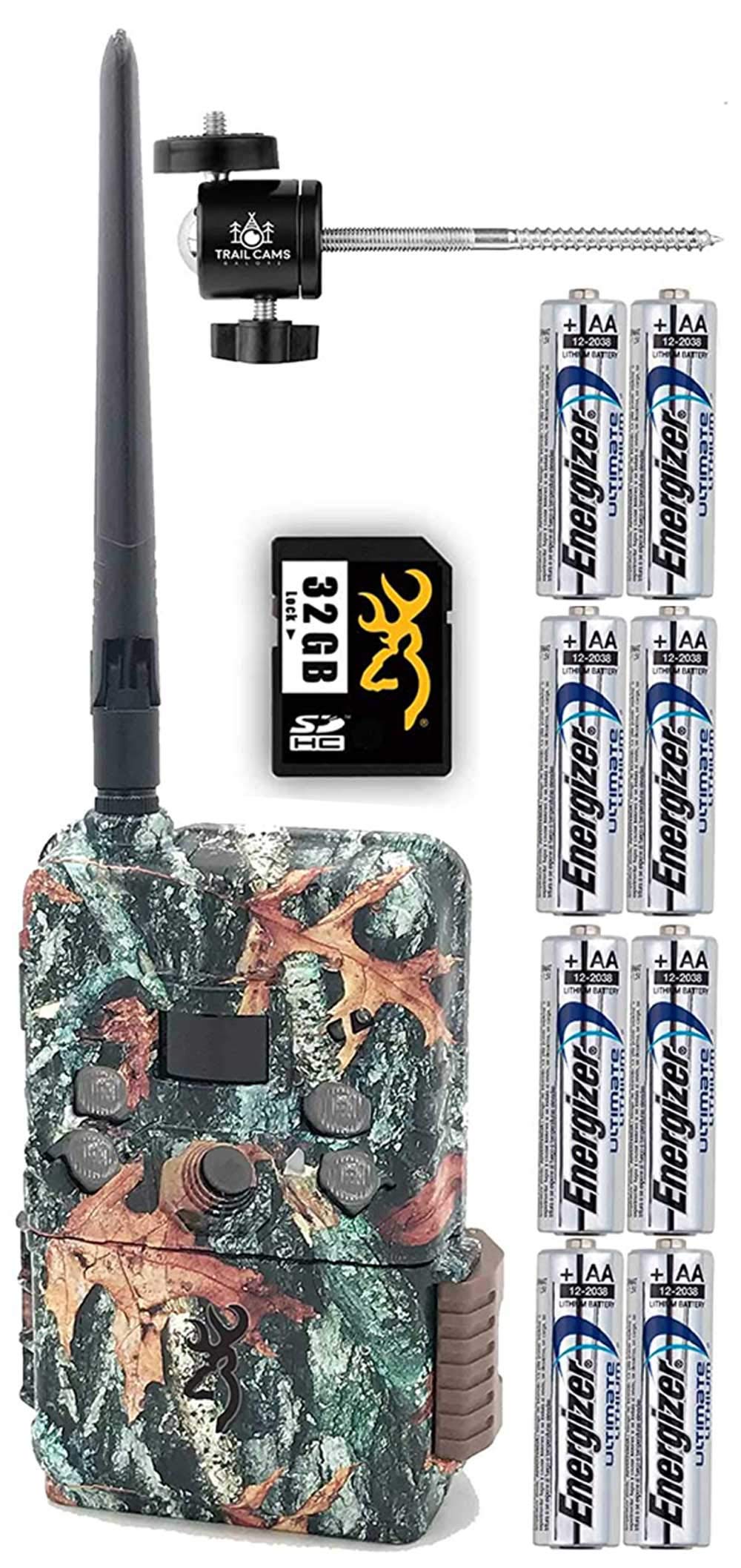 Browning Defender Pro Scout Cellular Camera with Batteries, SD Card, and Mount (AT&T)