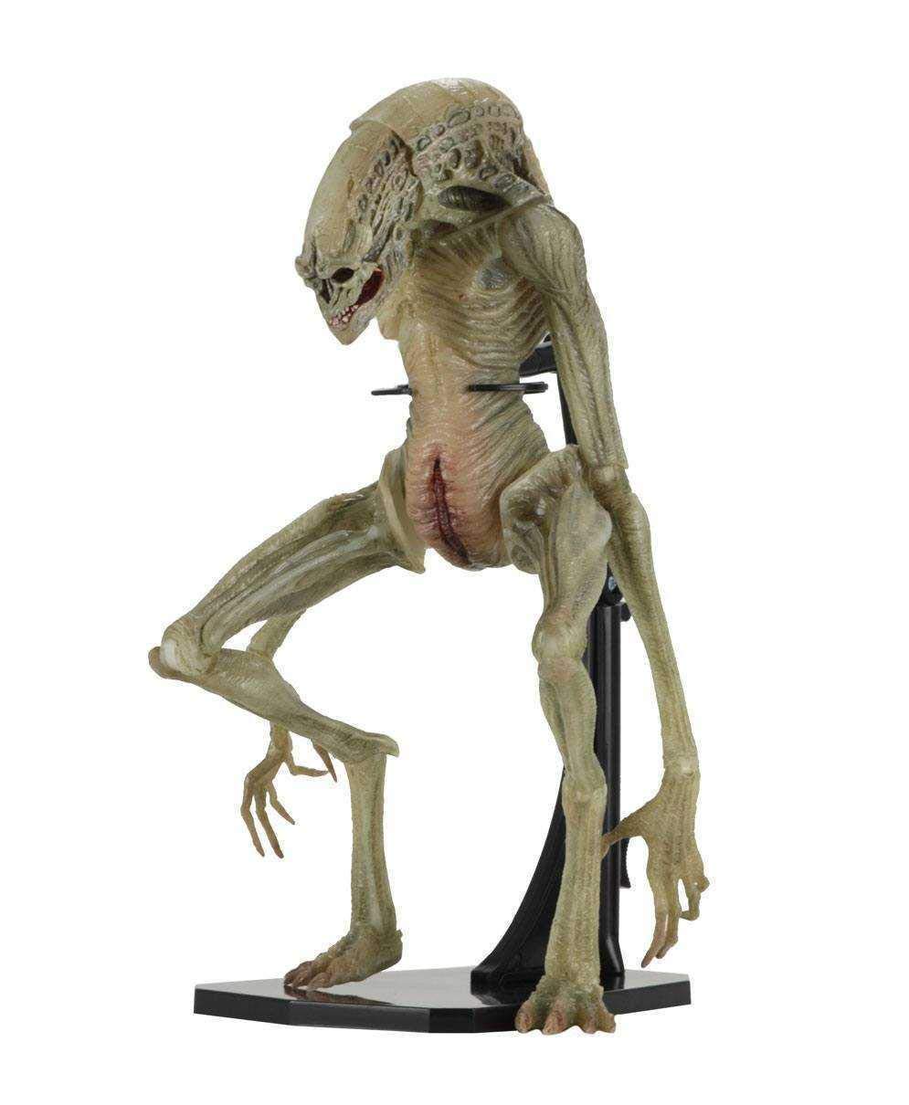 NECAA 51654 Aliens 7" Scale Action Figure Deluxe Alien Resurrection Newborn, Multicolor