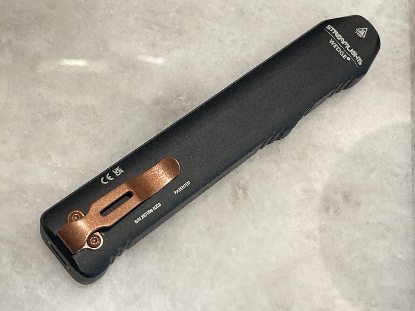 Copper Steel Pocket Clip For Streamlight Wedge 88810 88811 XT 88812 Flashlight
