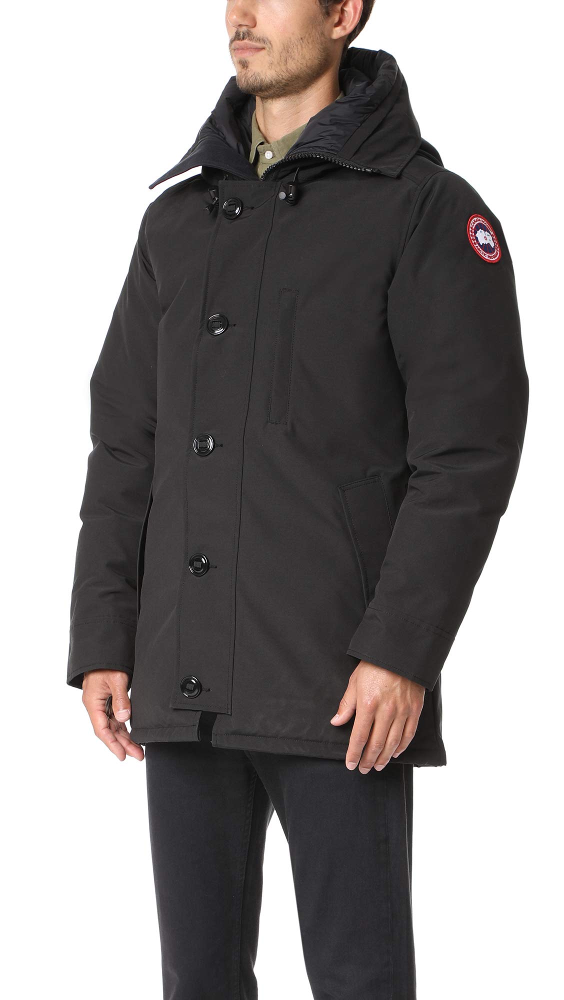 Canada Goose The Chateau Jacket (Black, Large)