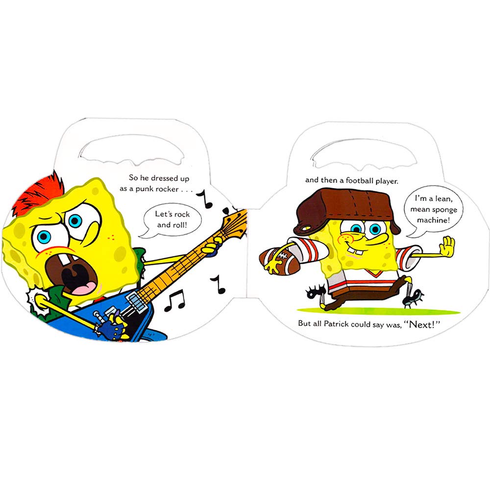 Nickelodeon Baby Toddler Board Books - Set of 2 (Paw Patrol Spongebob Board Books)