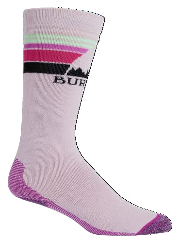 Burton Kids' Standard Emblem Midweight Socks, Elderberry, Small Medium
