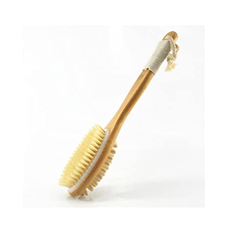 DXFBHWWS Bath Brushes Men Pig Bristles Bathing Brushes Back Brush Long Handle for Shower for Women