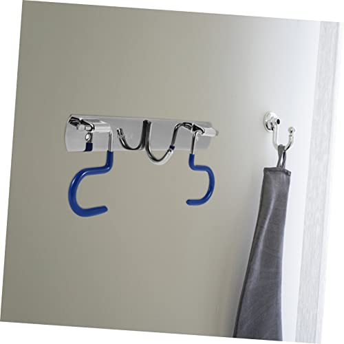 CUBTOL 2pcs Mop Holder Wall Mounted Hooks Wall Hanging Hooks Metal s Hooks Broom Holder Wall Mount Utensil Hanging Rack Mops Rakes Holder Mop Steel S-Type Hook Mop S-Type Hook Holder Tool