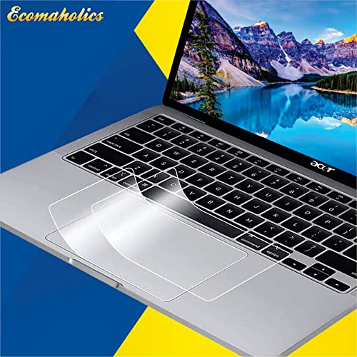 Ecomaholics 2 pcs Laptop Touchpad Trackpad Protector Transparent for Lenovo Flex 7i Evo Platform 14" 2-in-1screen Laptop - 12th Gen Core i7-1255U - Windows 11 Tablet Notebook 16GB RAM 512GB