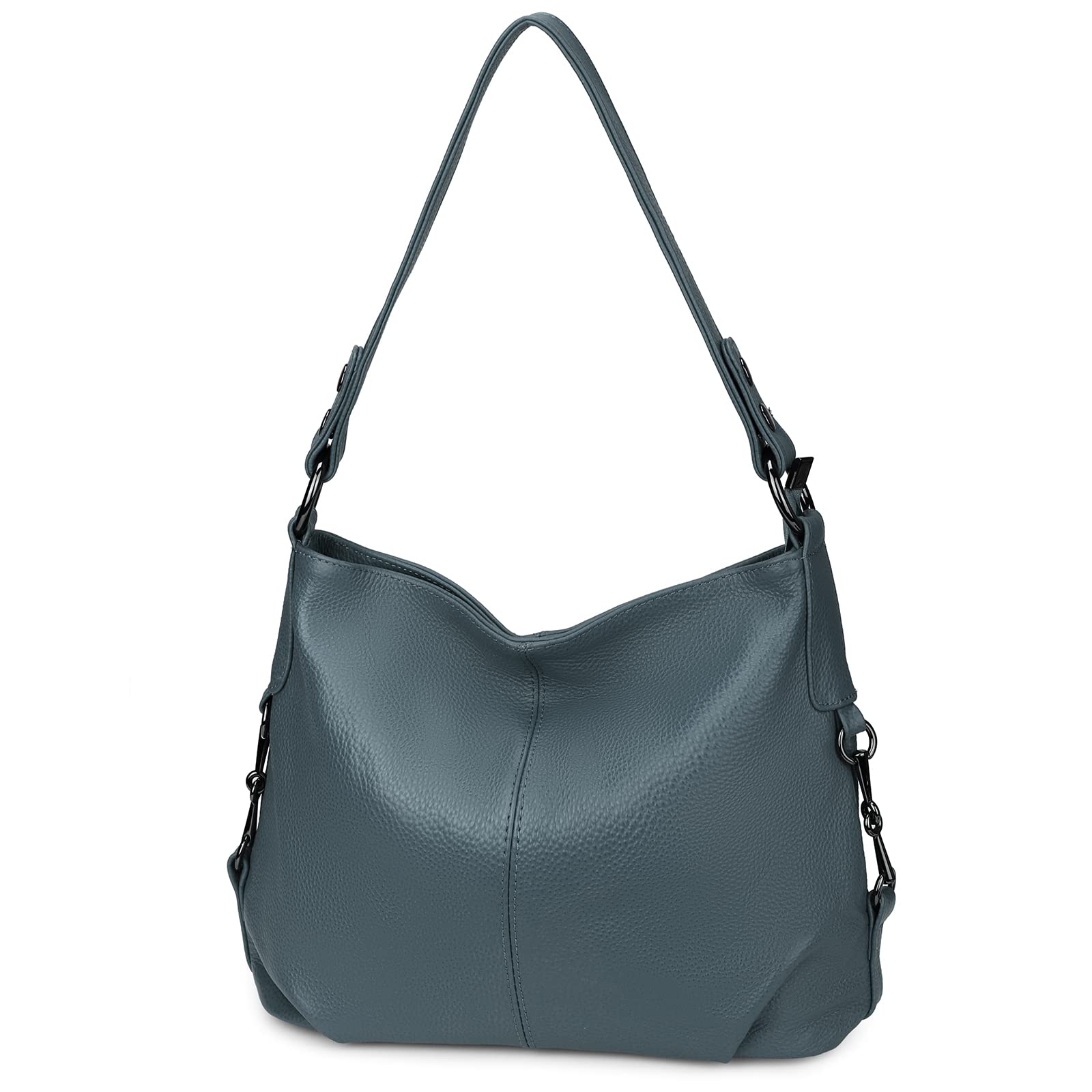 YALUXE Shoulder Bag Genuine Leather Tote Handbag Crossbody Bags for Women